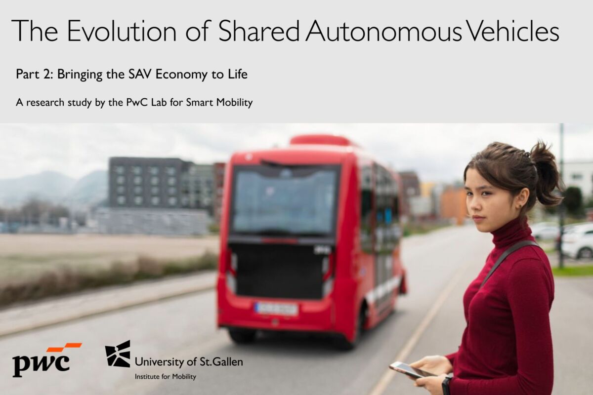 PwC Whitepaper: The Evolution of Shared Autonomous Vehicles (SAV ...